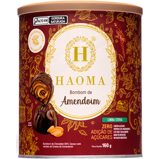 Bombom Amendoim | Linha Stevia – Haoma