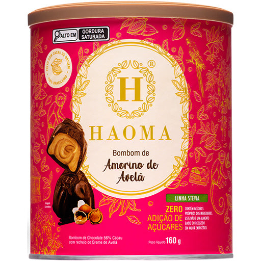 Bombom Amorino de Avelã | Linha Stevia – Haoma