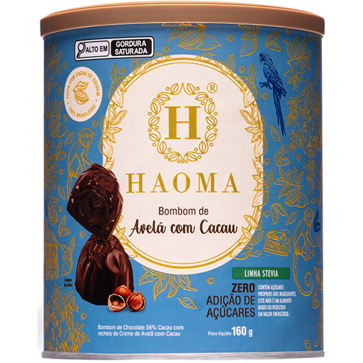 Bombom Avelã | Linha Stevia – Haoma