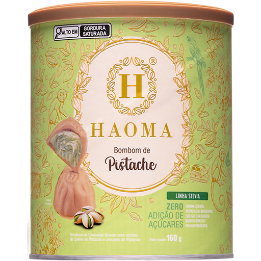 Bombom Pistache | Linha Stevia – Haoma
